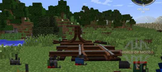 Rails of War Mod para Minecraft