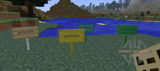 MoarSigns [1.6.4] para Minecraft