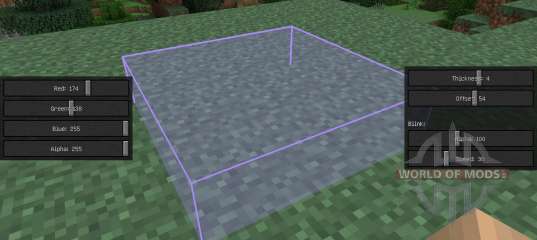 Custom Selection Box [1.7.2] para Minecraft