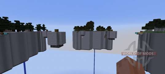 Sky Castle Chunk Battle para Minecraft