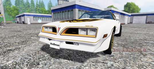 Pontiac Firebird Trans Am 1977 para Farming Simulator 2015