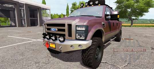 Ford F-250 FX4 king ranch para Farming Simulator 2017