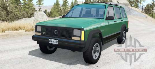 Jeep Cherokee (XJ) v1.1 para BeamNG Drive