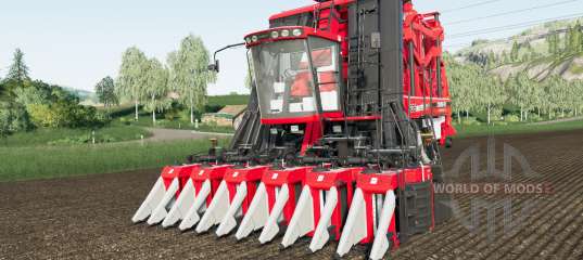 Case IH Module Express 635 working speed 7 km-h para Farming Simulator 2017
