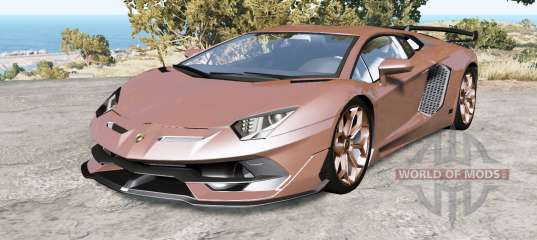 Lamborghini Aventador SVJ 2019 para BeamNG Drive