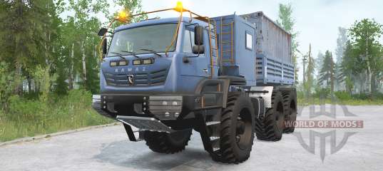 KAMAZ-6345 Ártico v1.2 para MudRunner