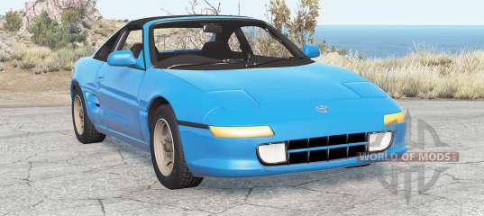 Toyota MR2 GT T-Bar (W20) 1993 v1.2 para BeamNG Drive