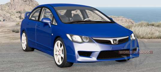 Honda Civic Type-R Sedan (FD2) 2007 para BeamNG Drive