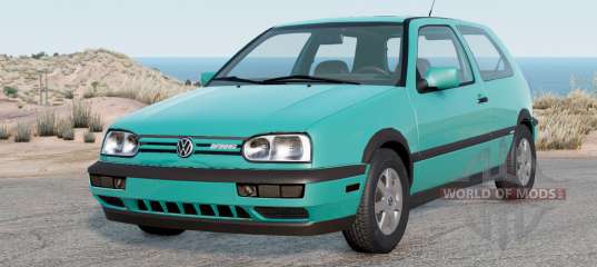 Volkswagen Golf VR6 3-door (Typ 1H) 1995 para BeamNG Drive