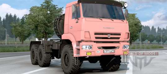 KamAZ-65221 6x6 2010 para Euro Truck Simulator 2