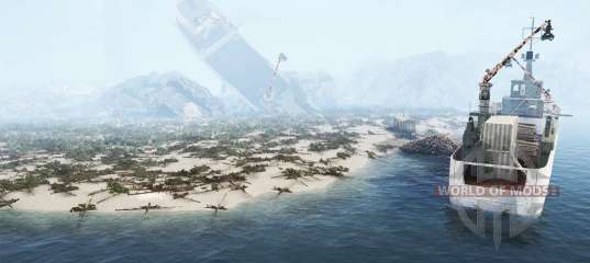 Morro do Deserto para MudRunner