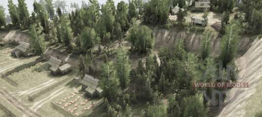 Mapa Taiga para MudRunner