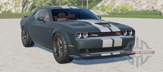 Dodge Challenger SRT Hellcat Widebody (LC) 2018 para Farming Simulator 2017