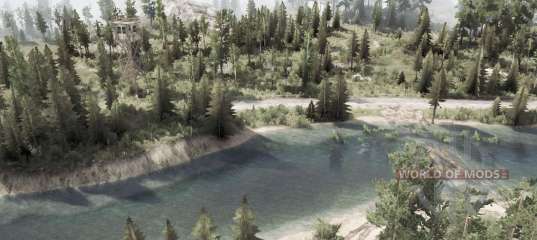 À beira do rio para MudRunner