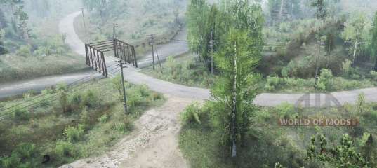 Mapa Colinas para MudRunner