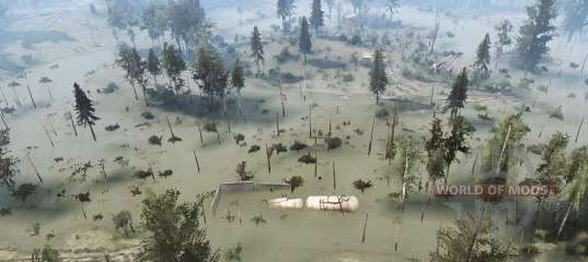 Mapa em equipe para MudRunner