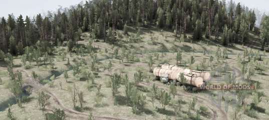 Mapa Floresta para MudRunner