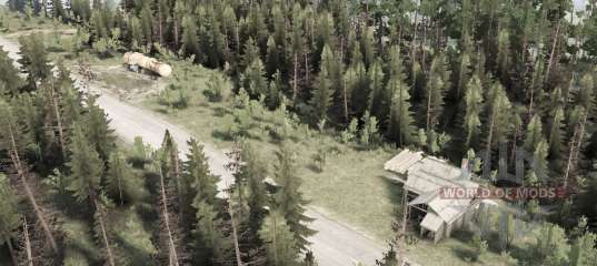 Floresta pantanosa para MudRunner