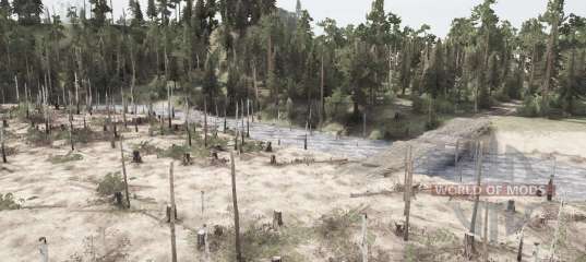 Mapa Pequeno para MudRunner