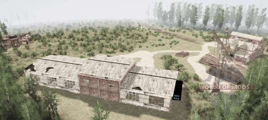 Mapa Costa para MudRunner