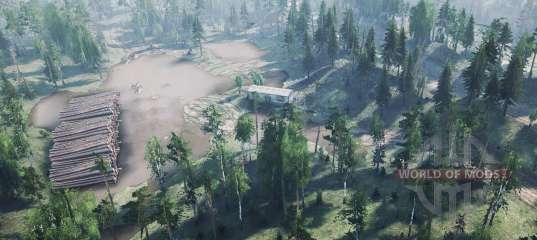 Mapa Colinas para MudRunner