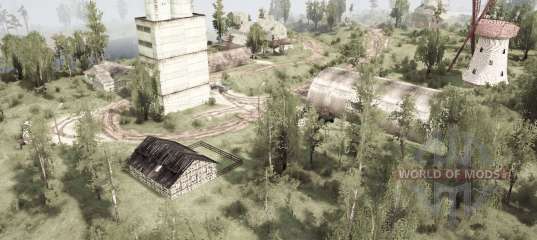 Extensões de Aldeias 3 para MudRunner