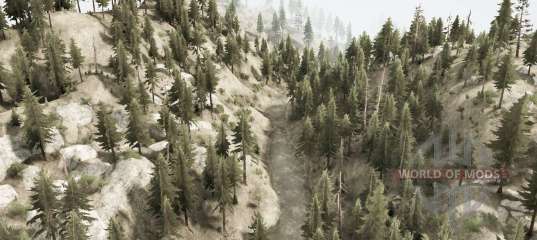 Mapa Kanaskat para MudRunner