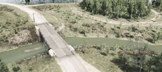 Estrada da Floresta para MudRunner