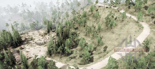 Mapa Costa para MudRunner