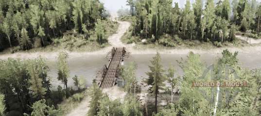 Mapa Androscoggin para MudRunner