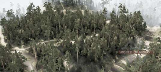 Floresta Montanhosa para MudRunner