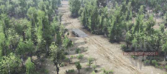 Mapa Peatland para Spin Tires