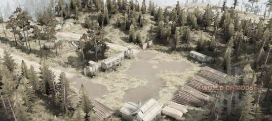 Mapa Monokraj para MudRunner