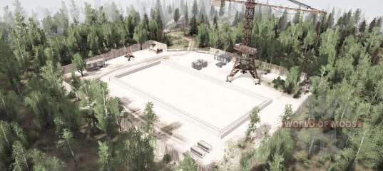 Mapa Industrial para MudRunner