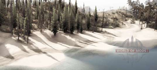 Mapa Ravine para MudRunner