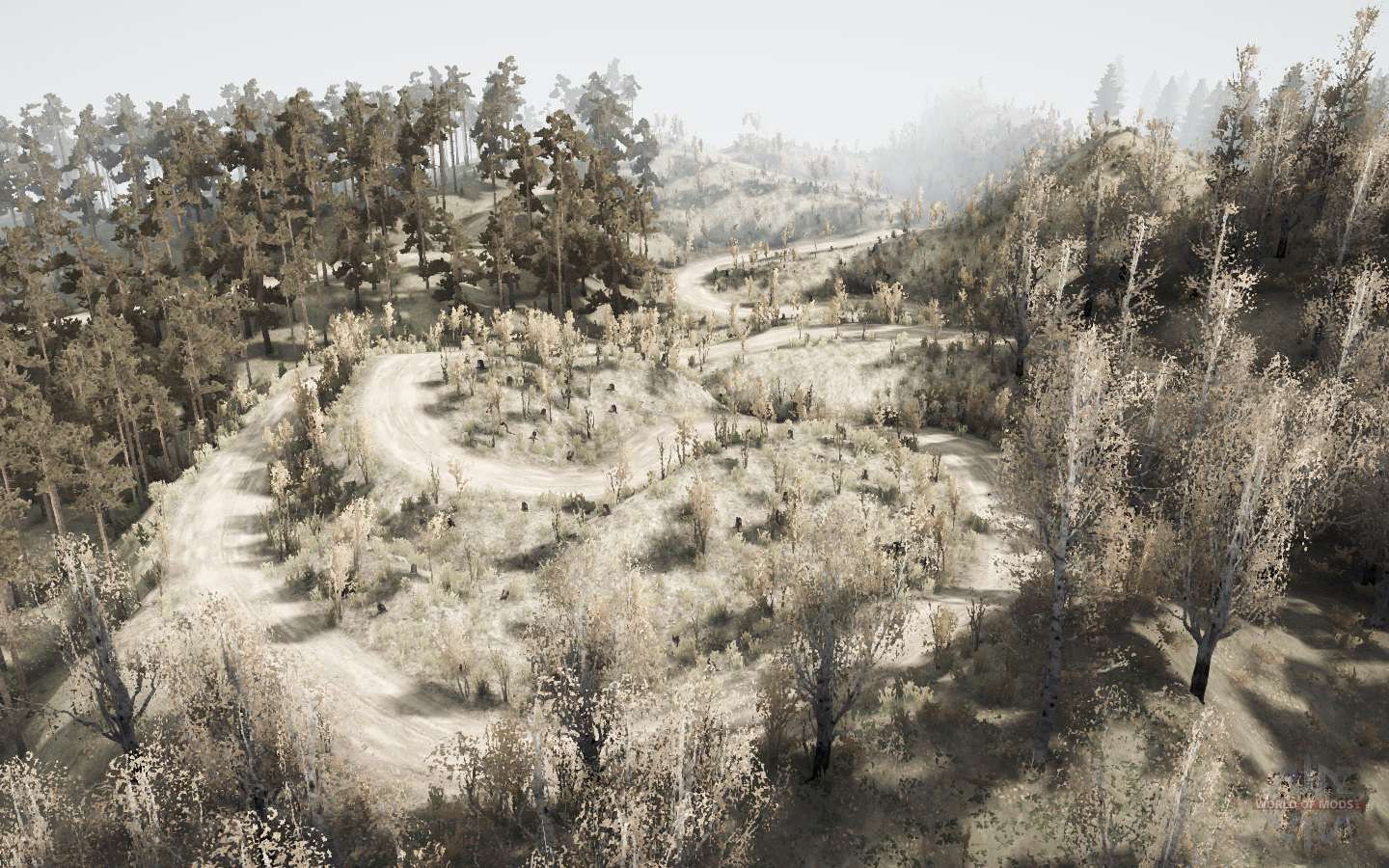 Mapa Ravine para MudRunner