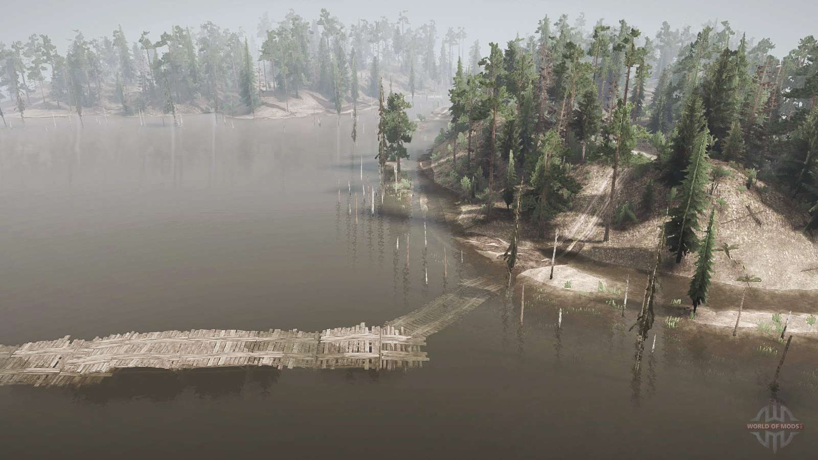 Mapa Ilhas para MudRunner